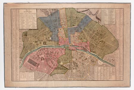 Les arrondissements de Paris (1795-1859) — Geohistoricaldata Wiki